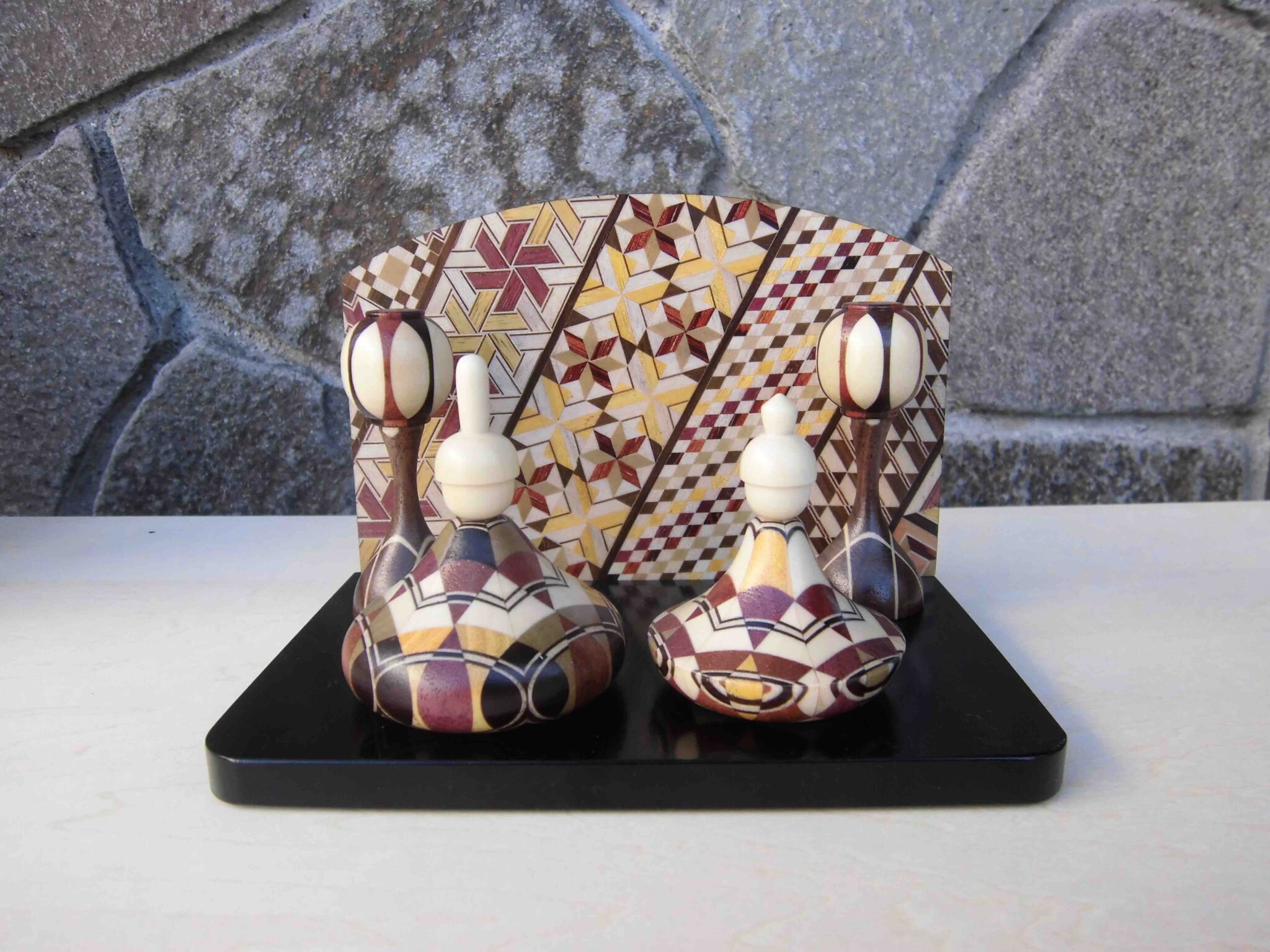 Yosegi Zaiku (Wooden Mosaic Works) - We're All Made in Japan!